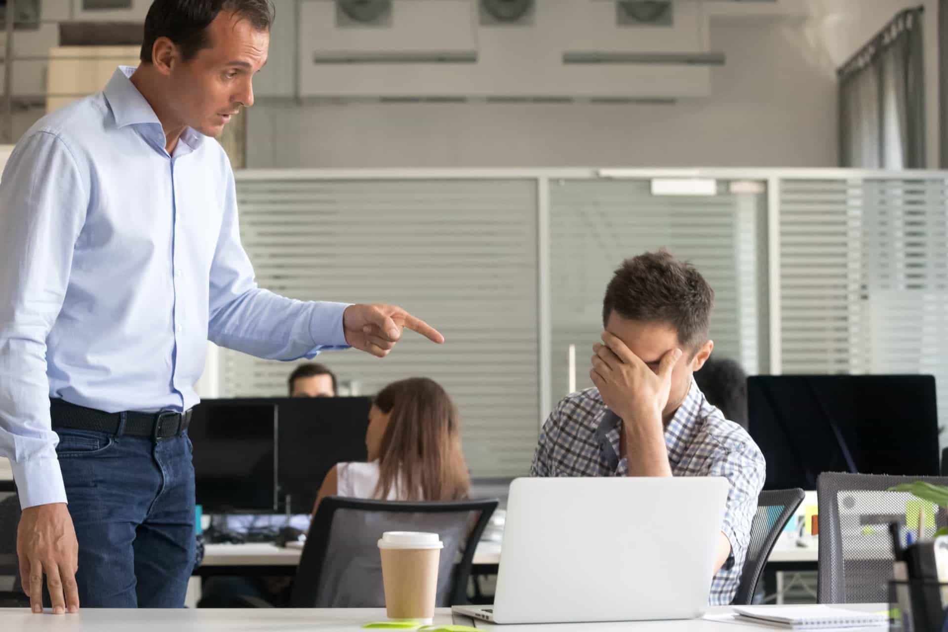 Signs you have a toxic boss