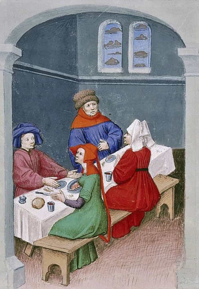 What was the average diet like in medieval Europe?