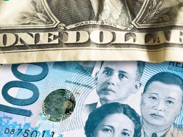 Peso sinks to P59.385:$1
