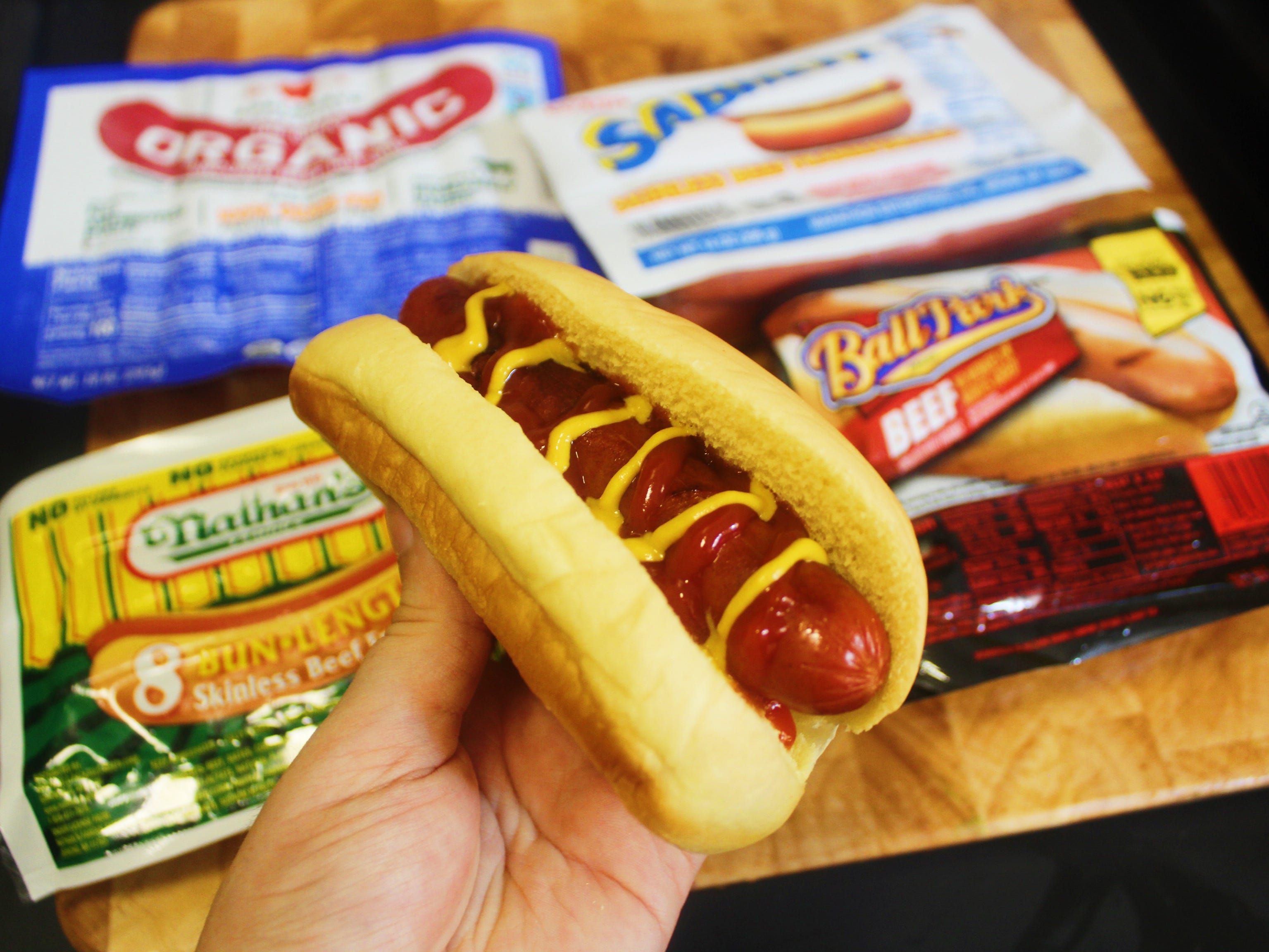 I ranked 4 brands of store-bought beef hot dogs, and the best one had a ...