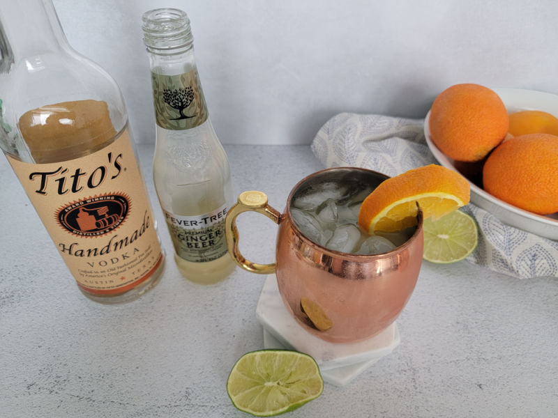 Orange Moscow Mule