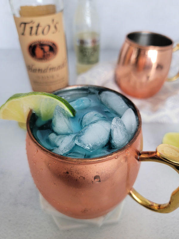 Easy Blue Mule Cocktail Recipe
