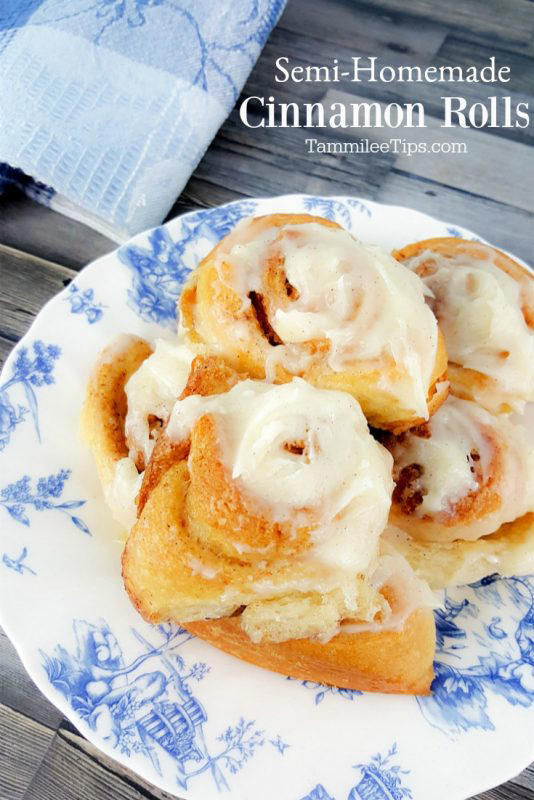Semi-Homemade Cinnamon Rolls Recipe