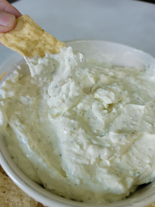 3 Ingredient Creamy Hidden Valley Ranch Dip Recipe