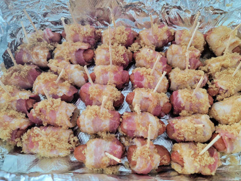 Brown Sugar Bacon Wrapped Smokies Recipe