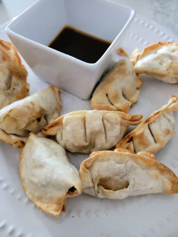 Air fryer frozen dumplings