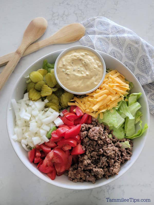 Big Mac Salad Recipe