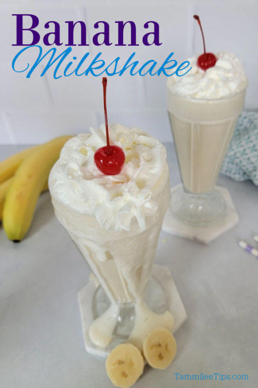 Easy Banana Milkshake Recipe