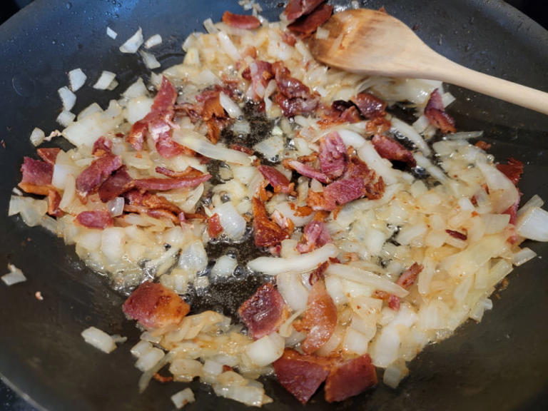 Southern Fried Cabbage with Bacon
