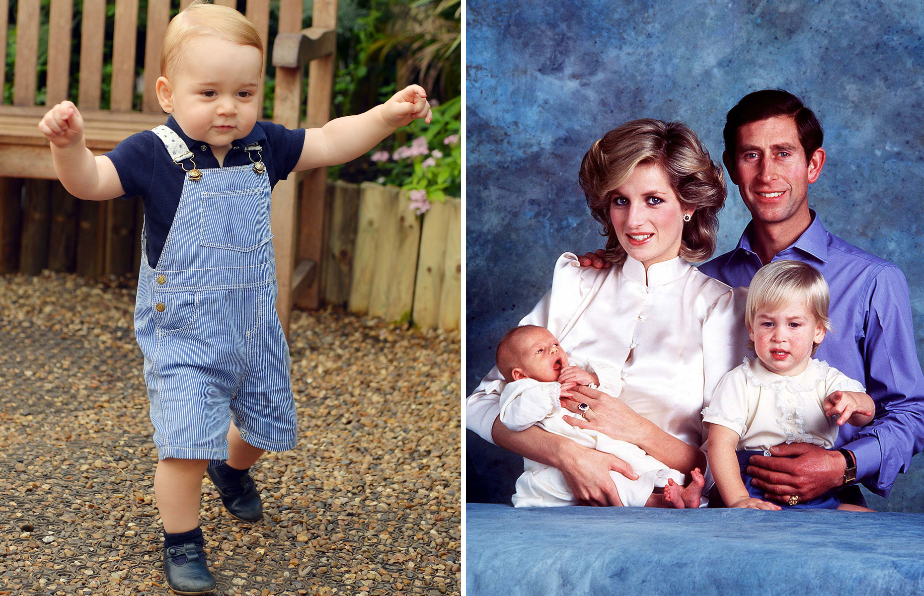 British royal babies: Family album