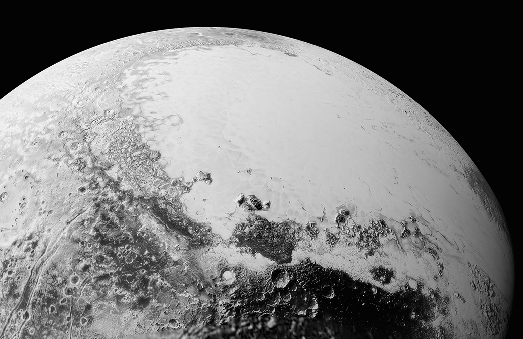Pluto's diverse landscape revealed in latest NASA pics