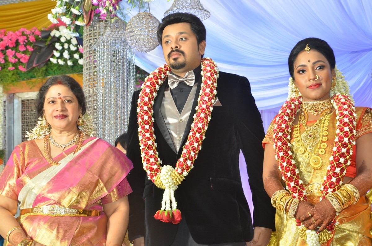 Amresh Ganesh's wedding reception