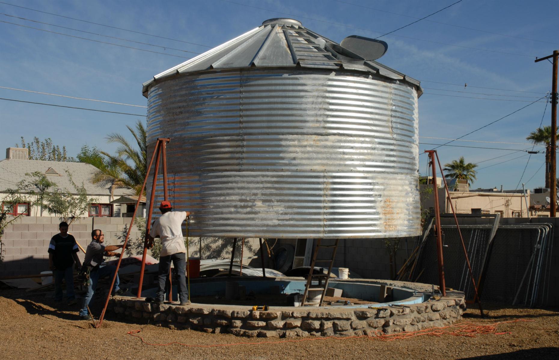 Step inside a grain silo that became an incredible home