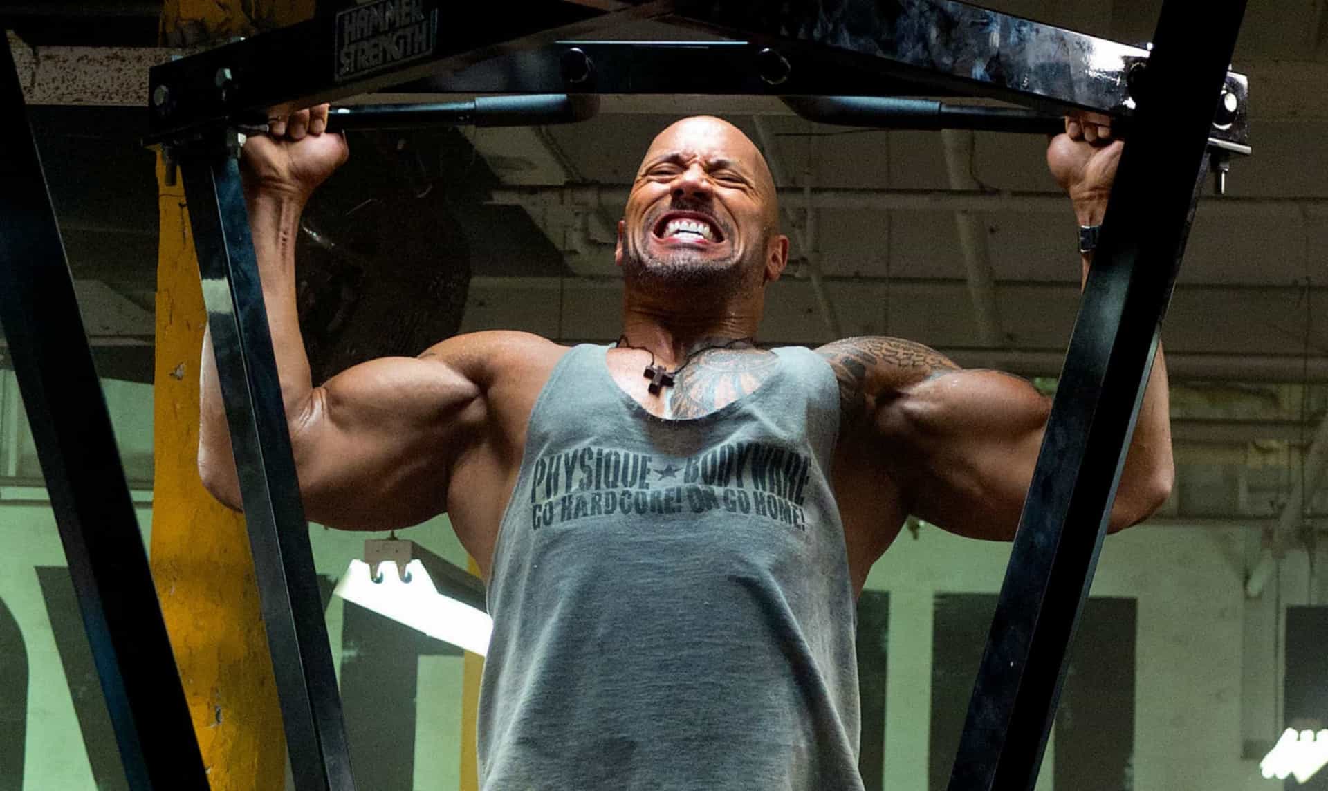 The biggest biceps in Hollywood
