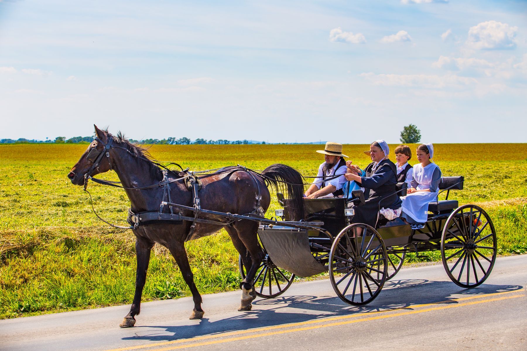 The Amish way of life in pictures