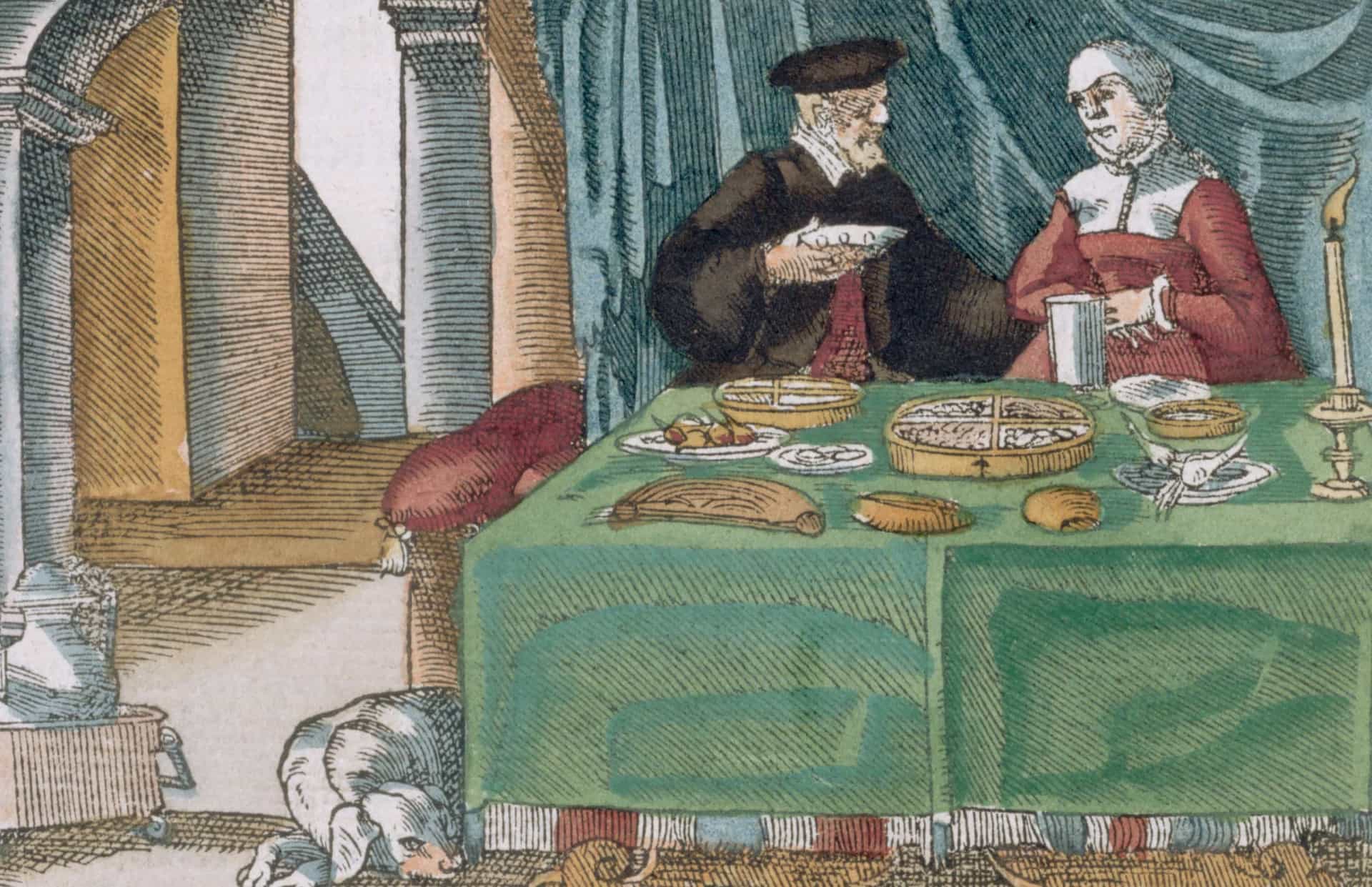 What was the average diet like in medieval Europe?