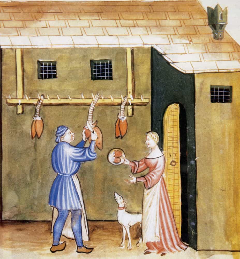 What was the average diet like in medieval Europe?