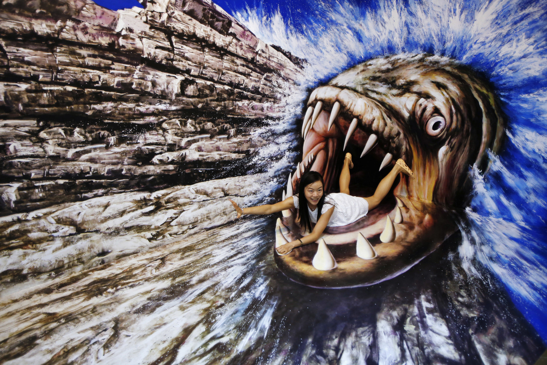 Ces œuvres 3D sont d'incroyables trompe-l'œil