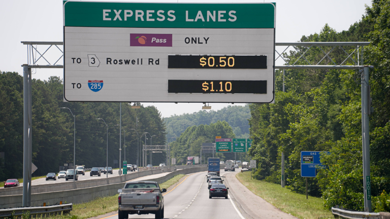 Georgia DOT schedules open houses on I-285 toll lanes