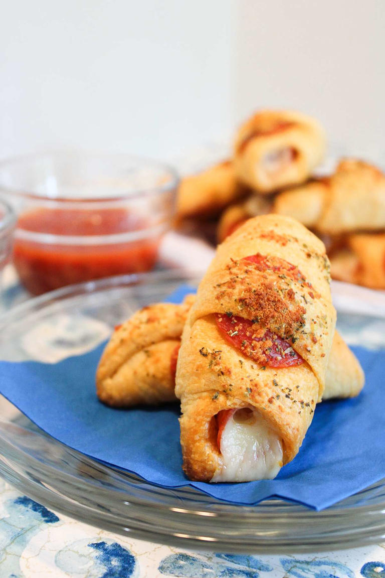 Perfect Pepperoni Pizza Crescent Rolls Wraps