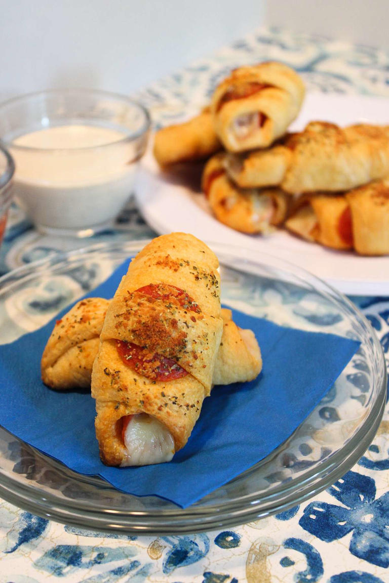 Perfect Pepperoni Pizza Crescent Rolls Wraps