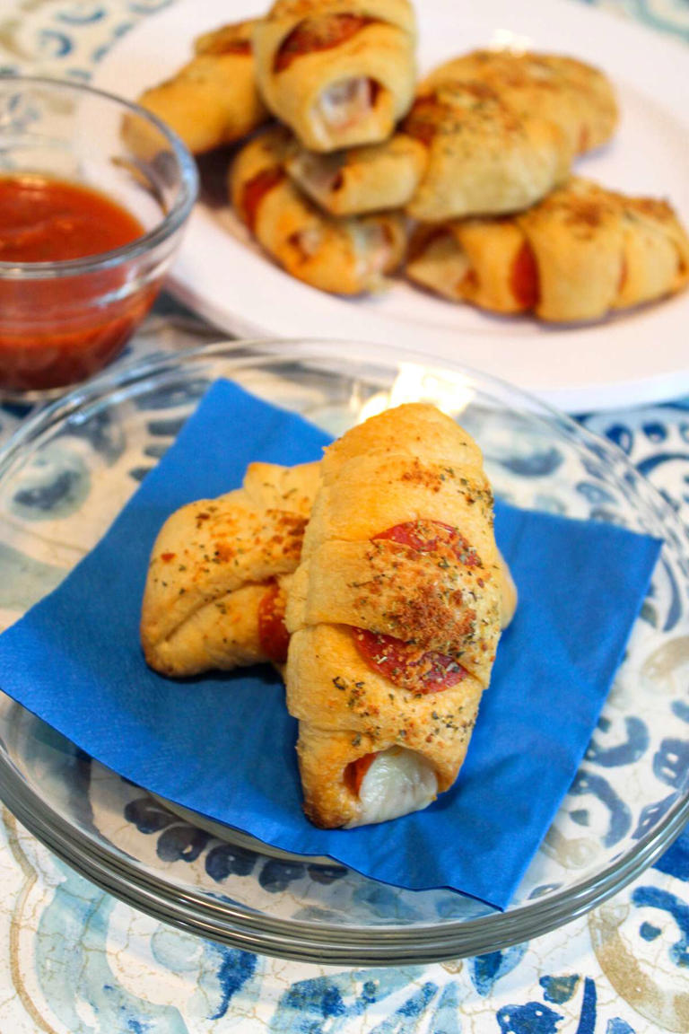 Perfect Pepperoni Pizza Crescent Rolls Wraps