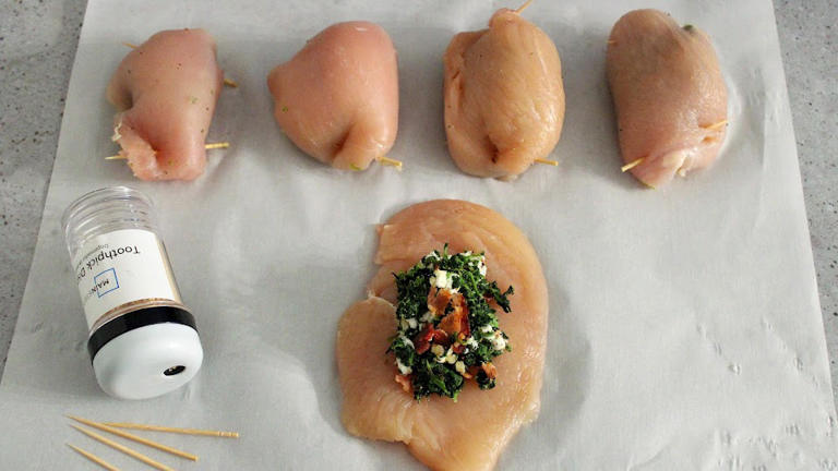 Stuffed chicken is a delicious way to elevate chicken breasts - goat ...