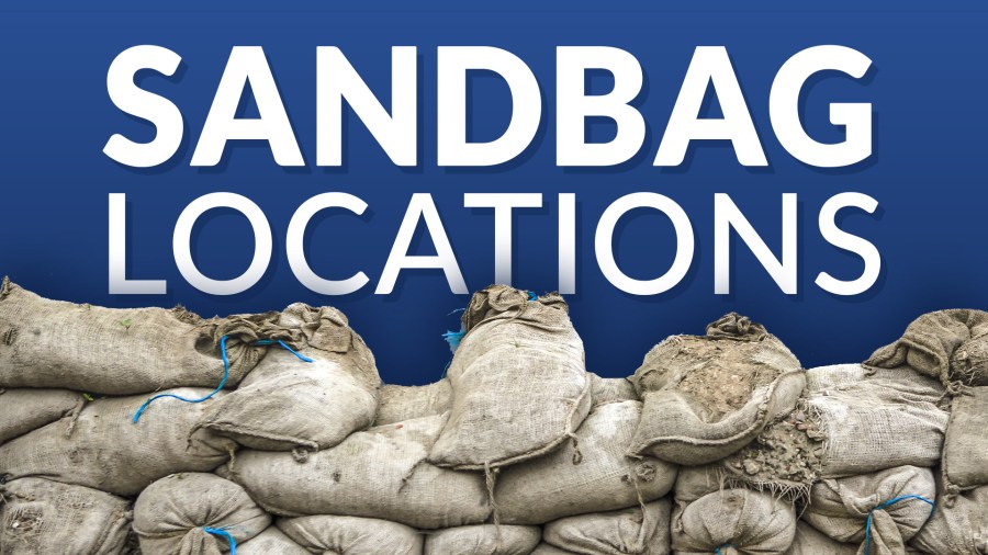 Sandbag centers open in Acadiana ahead of anticipated rain