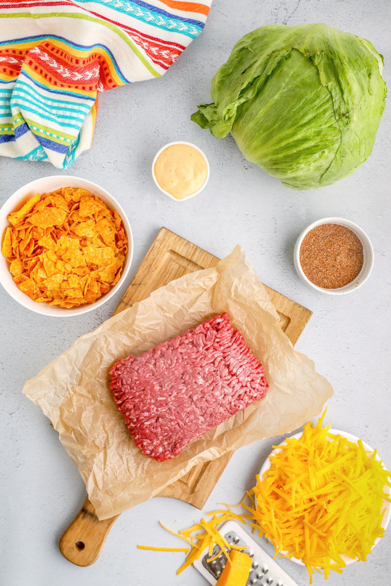 Doritos Taco Salad with Ranch Dressing