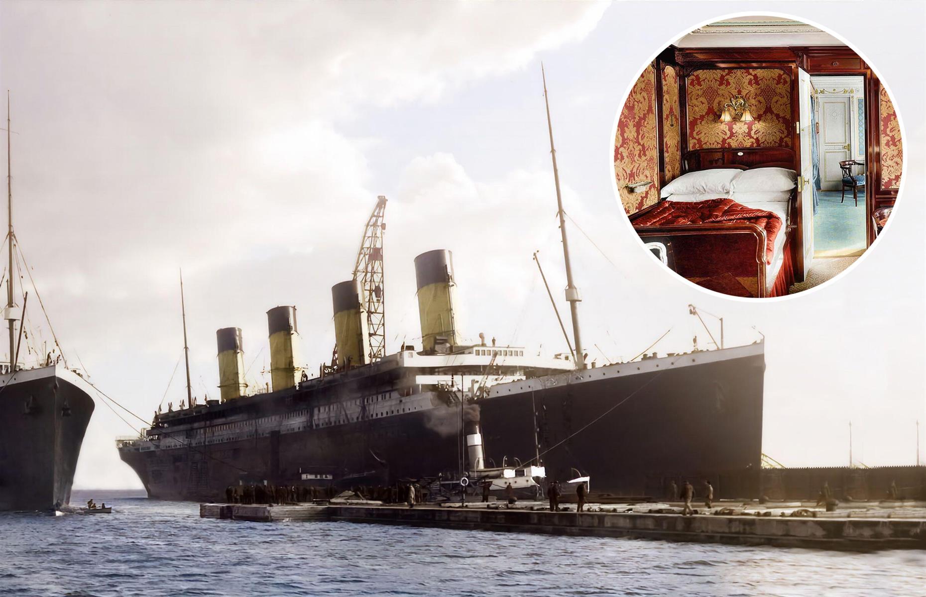 Explore inside the Titanic - history's most famous ship