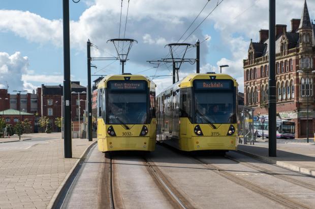The tramline that will connect Oldham to Heywood and Bury