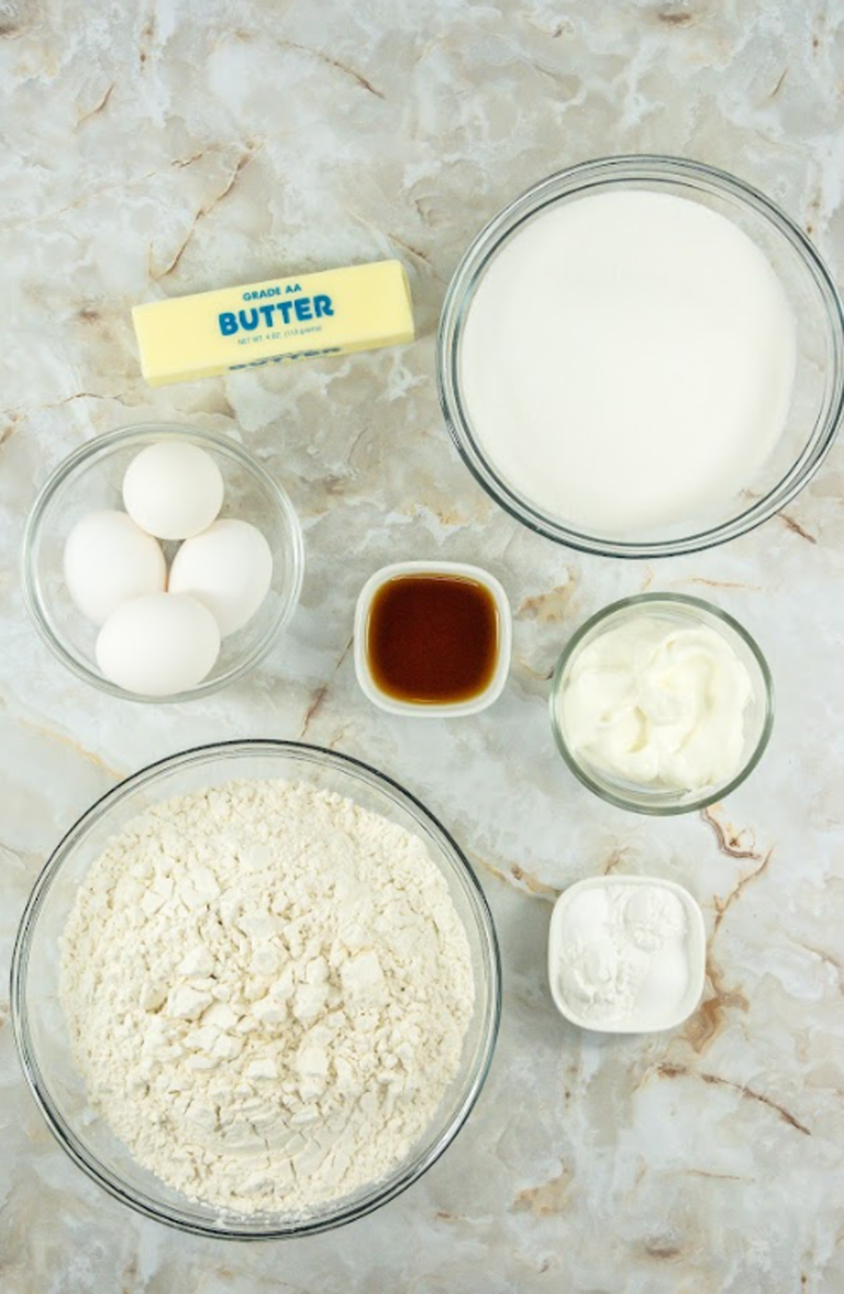 Soft and rich sour cream cookies recipe