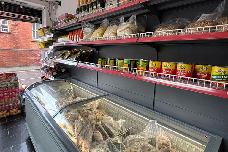 Town's first African and Caribbean food shop opens its doors in Newark
