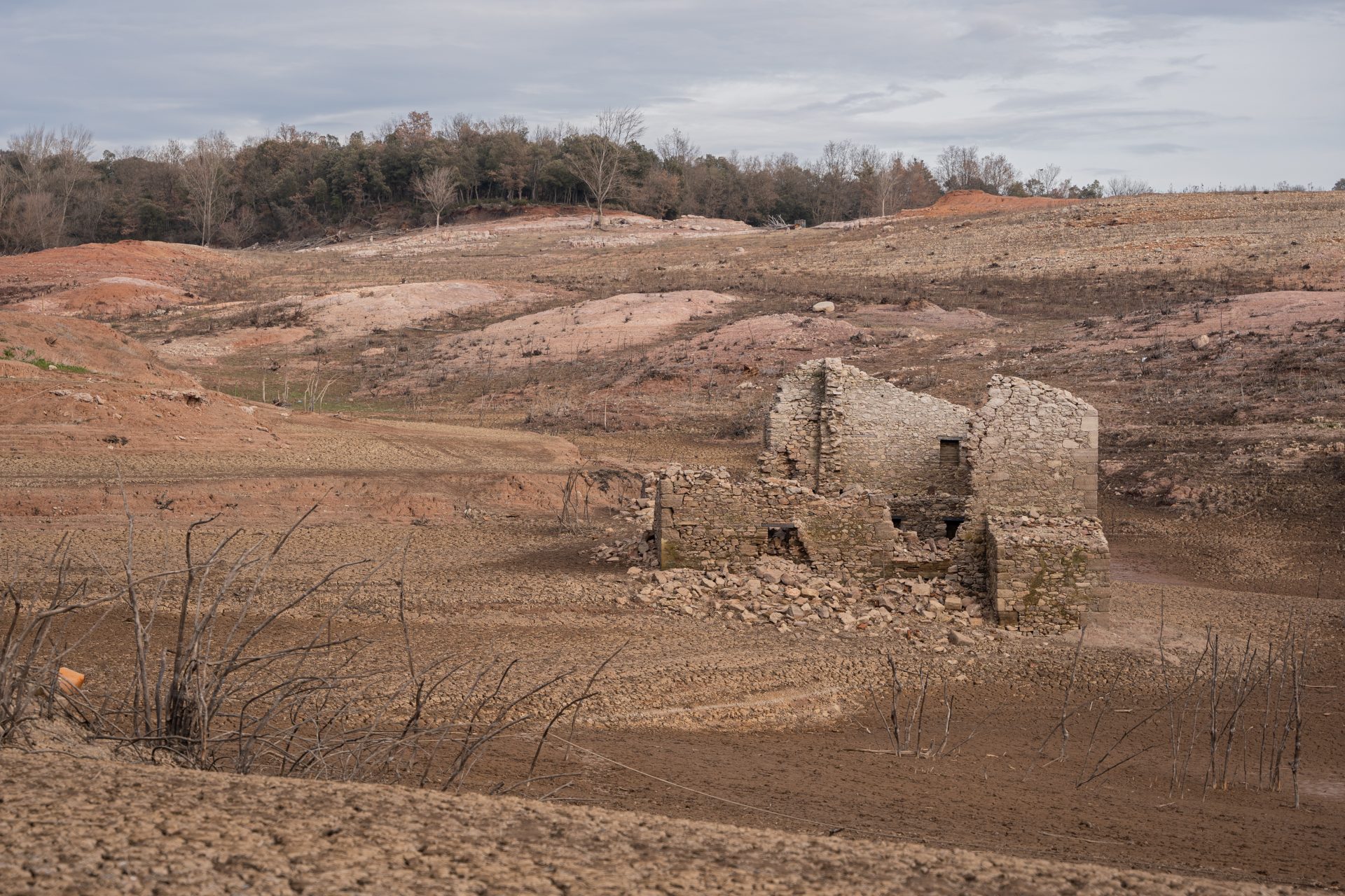 Bilder der schrecklichen Dürre in Spanien