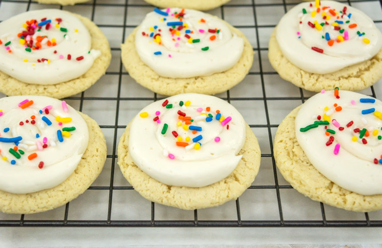 Soft and Rich Sour Cream Cookies Recipe