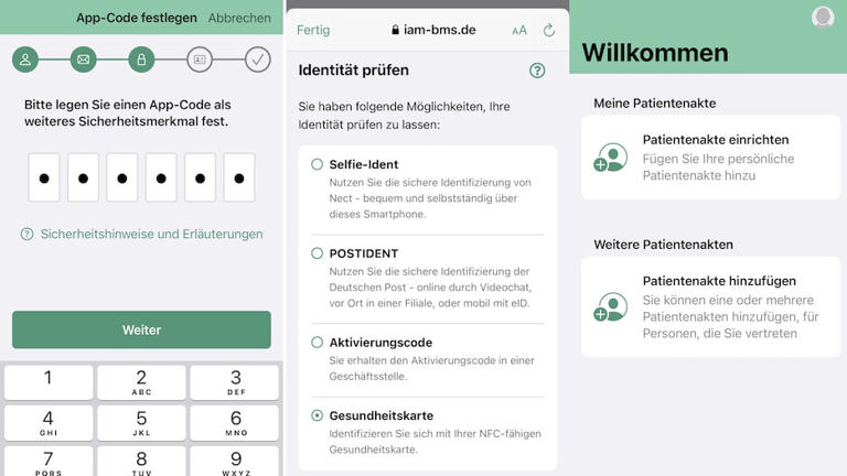 Nach Start der elektronischen Patientenakte: App-Verwirrung und PIN ...