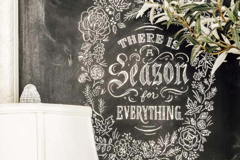 12 Unique Spring Chalk Art Designs