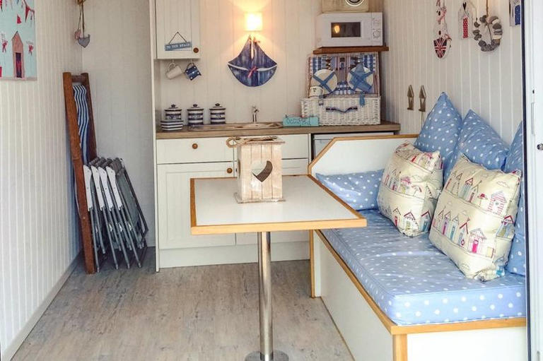 Perfect beach huts at classic seaside town near Manchester are spot-on ...
