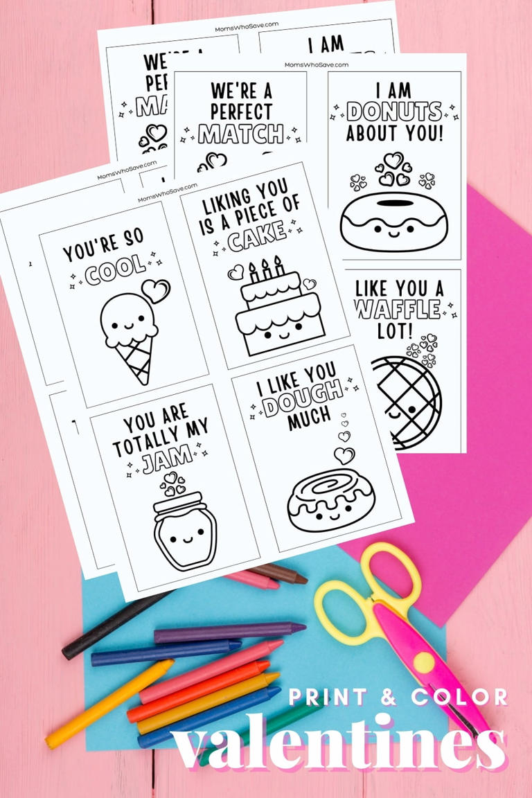 18 Free Printable Valentines for Kids