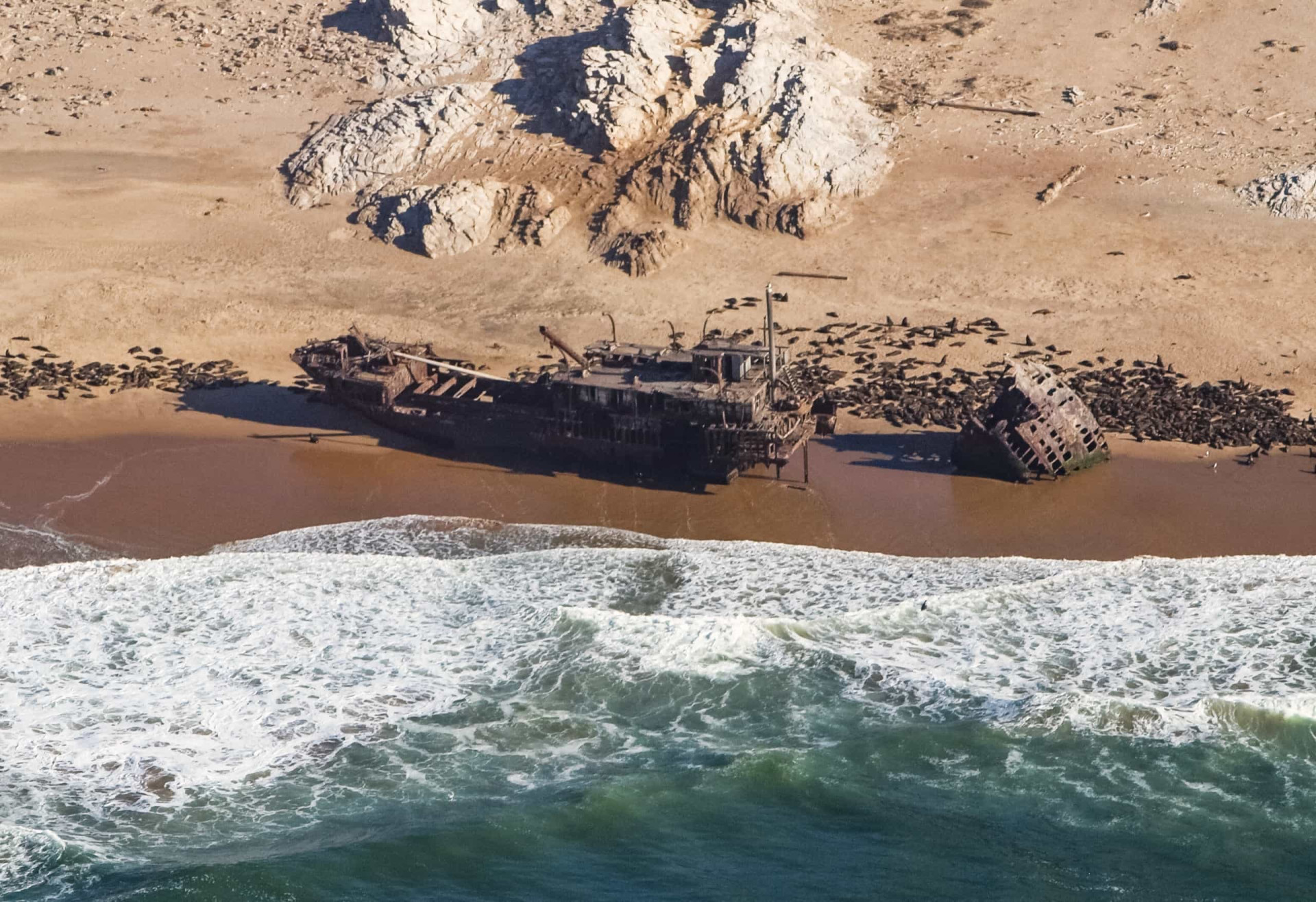 The unique landscape of Namibia's Skeleton Coast