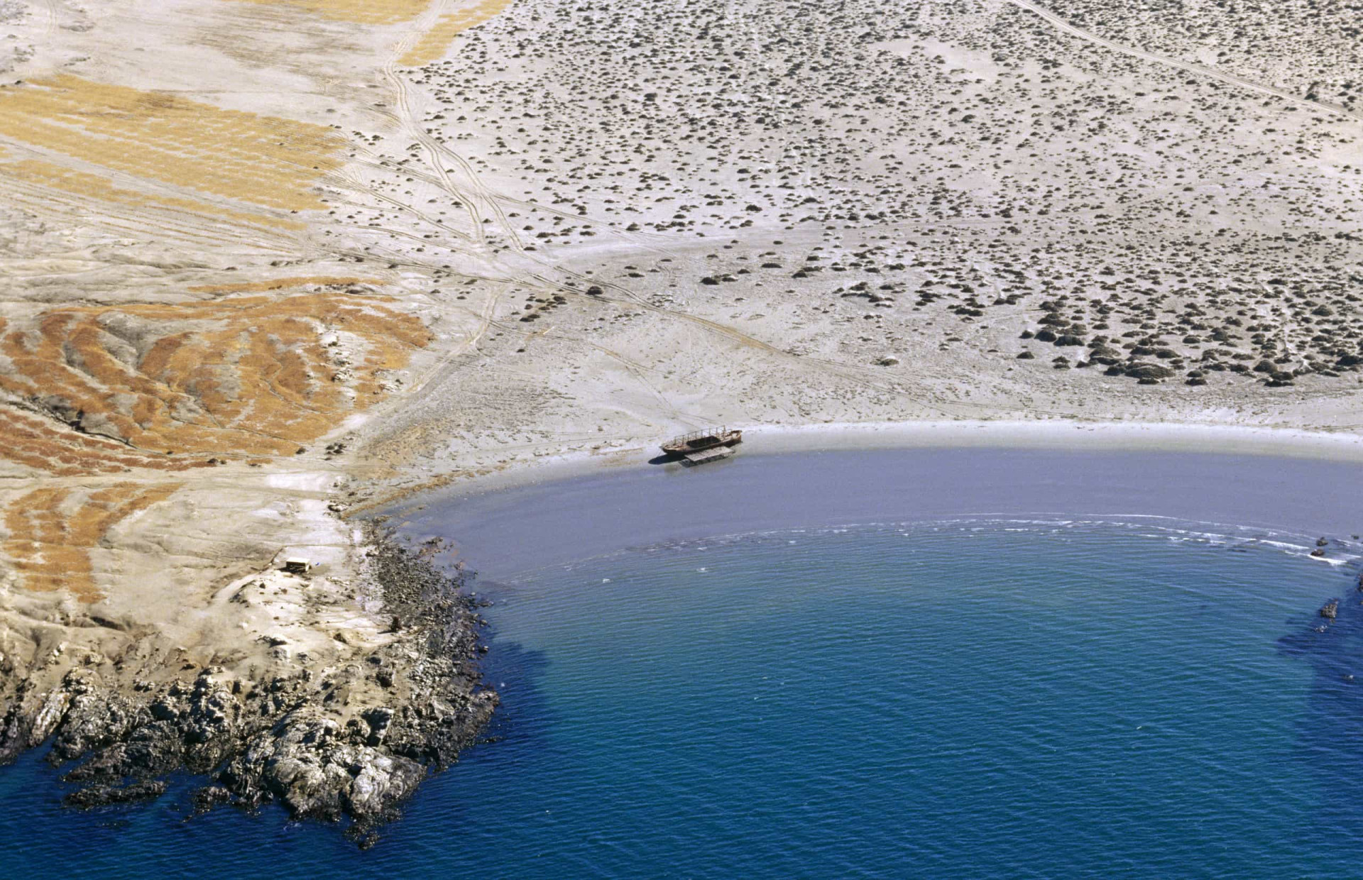 The unique landscape of Namibia's Skeleton Coast