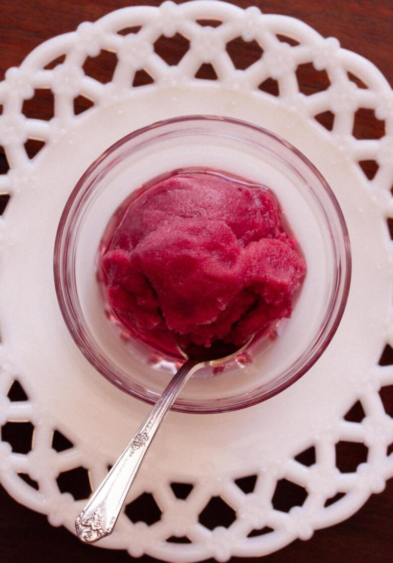 Refreshing Pomegranate Sorbet – Summer Perfect
