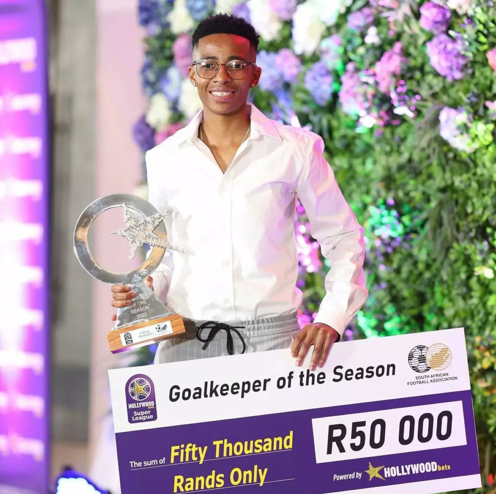 Royal AM goalkeeper Katlego Moletsane dreams of an overseas move