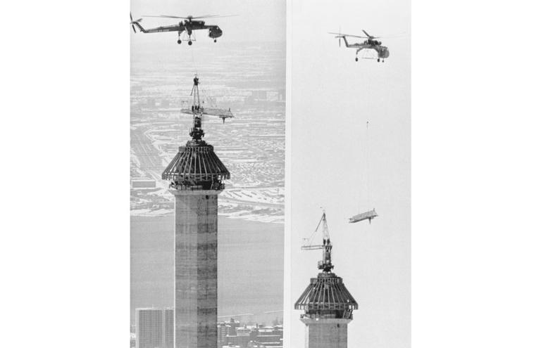 The world's most famous landmarks and how they were built, in vintage ...