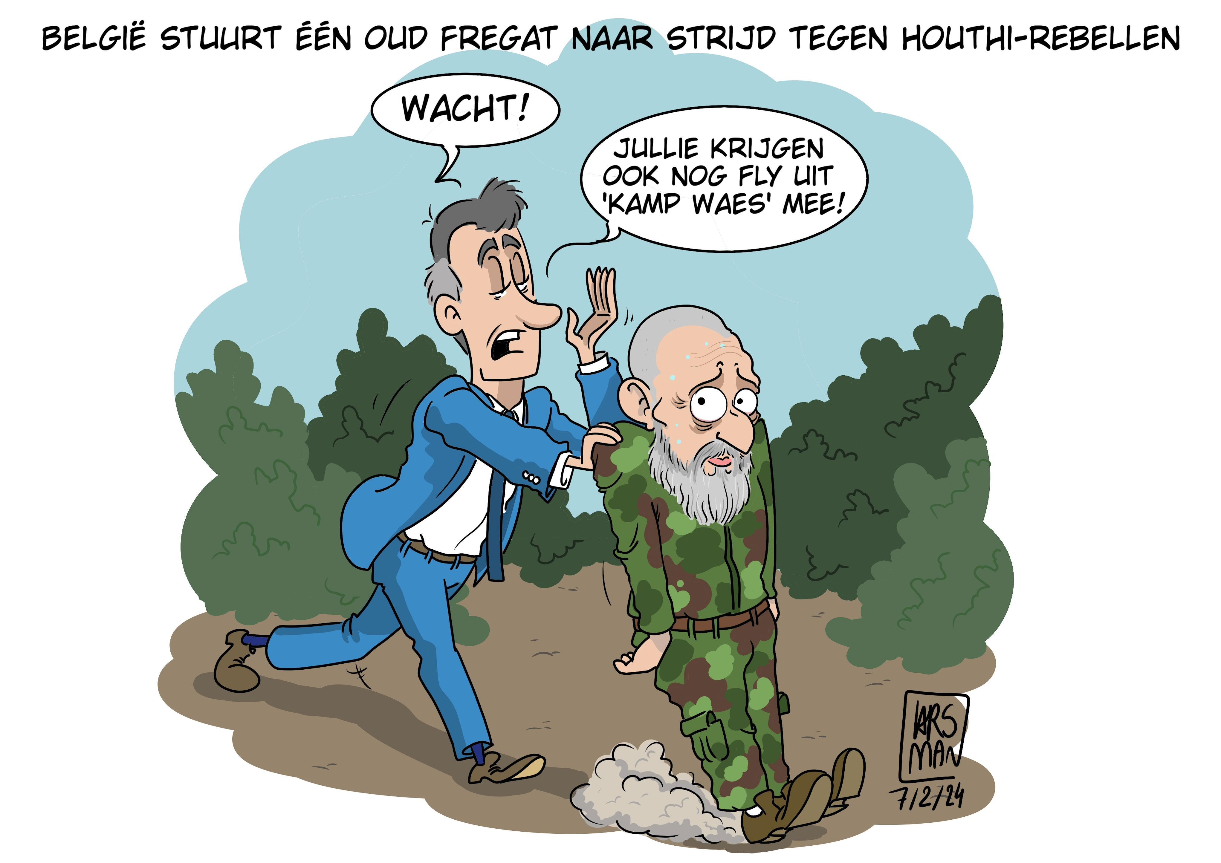 Kamp Waes vroegtijdig stopgezet