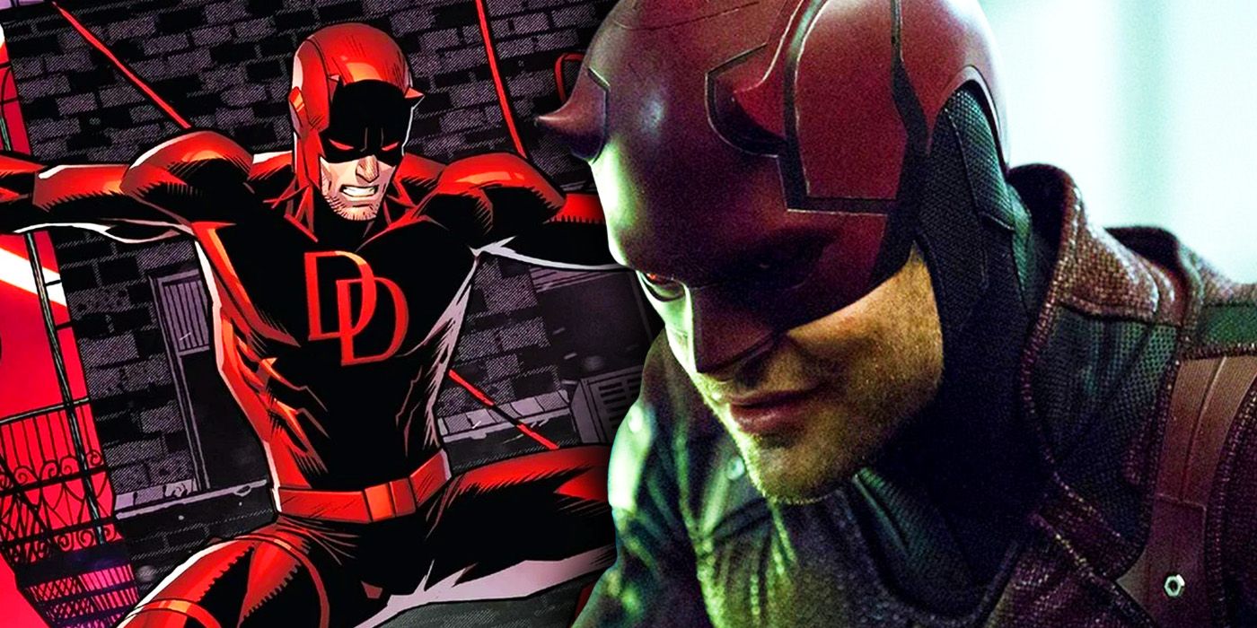 Daredevil Finally Gets His Comics-Accurate Logo And A New Black Costume ...