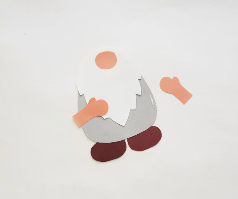 Cute Valentines Gnome Paper Craft
