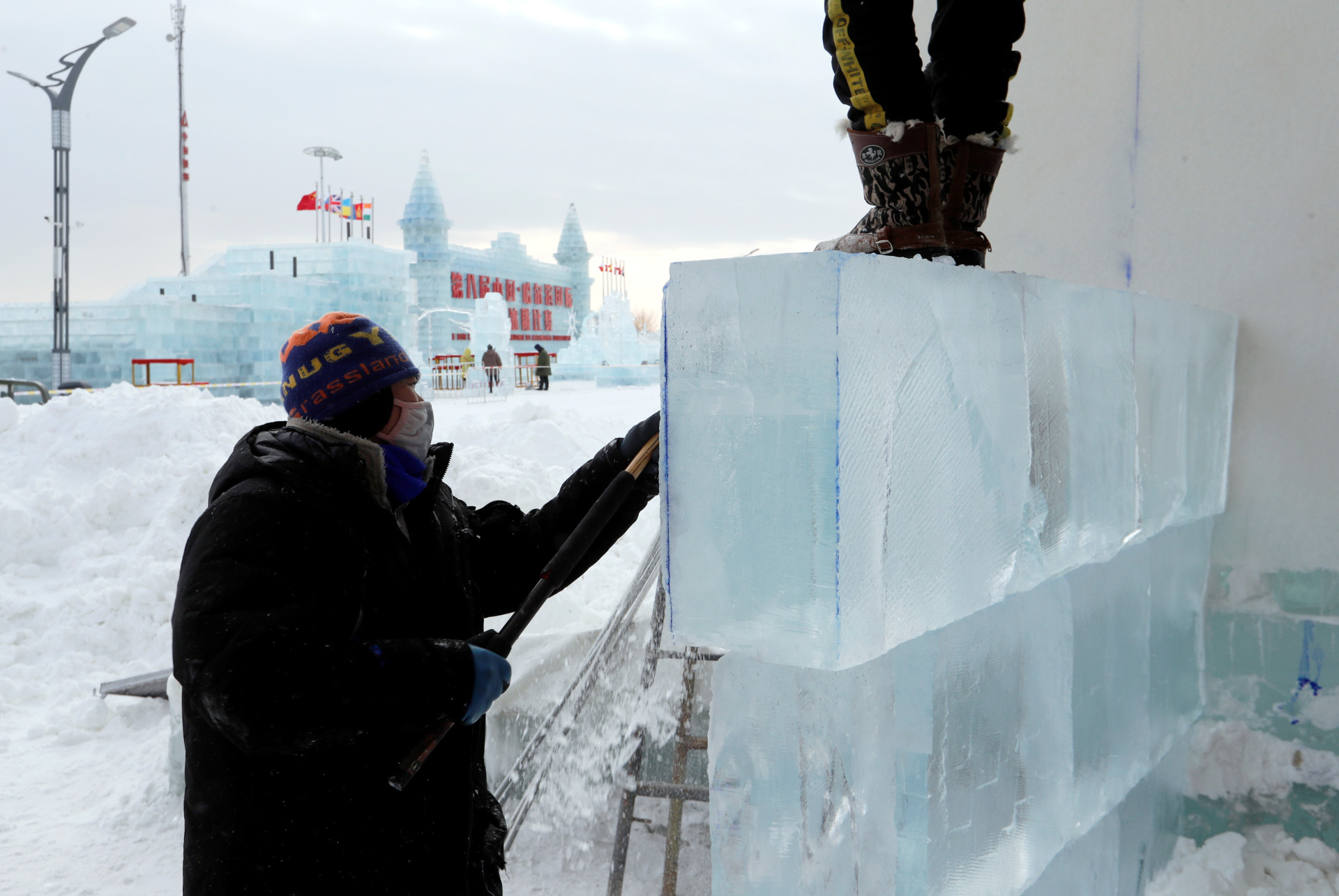 In pictures: China's magnificent city of ice