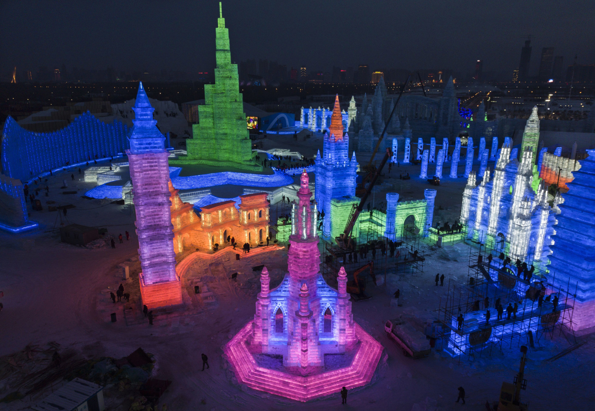In pictures: China's magnificent city of ice