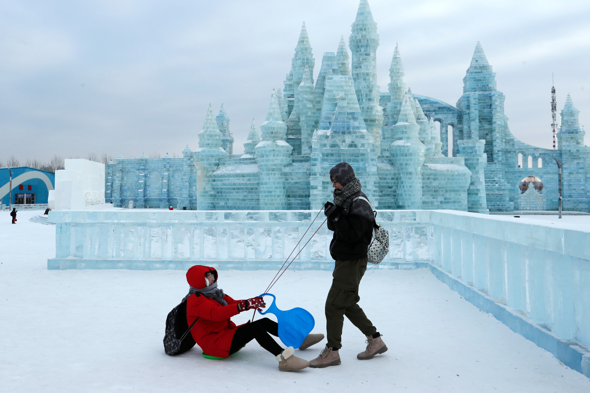 In pictures: China's magnificent city of ice